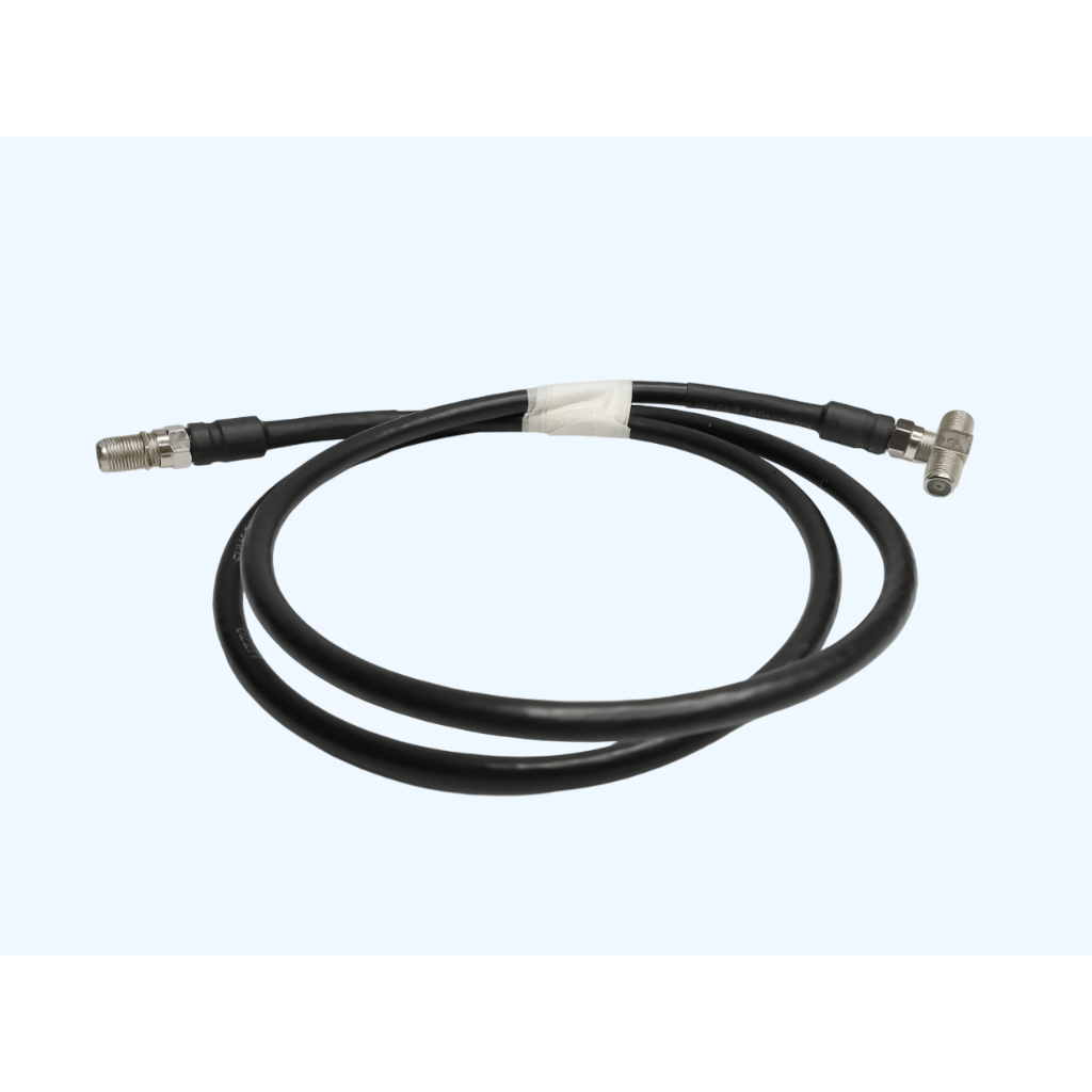 PC FIRST RG6 COAXIAL CABLE with F CONNECTOR FEMALE to 2-WAY FEMALE ...