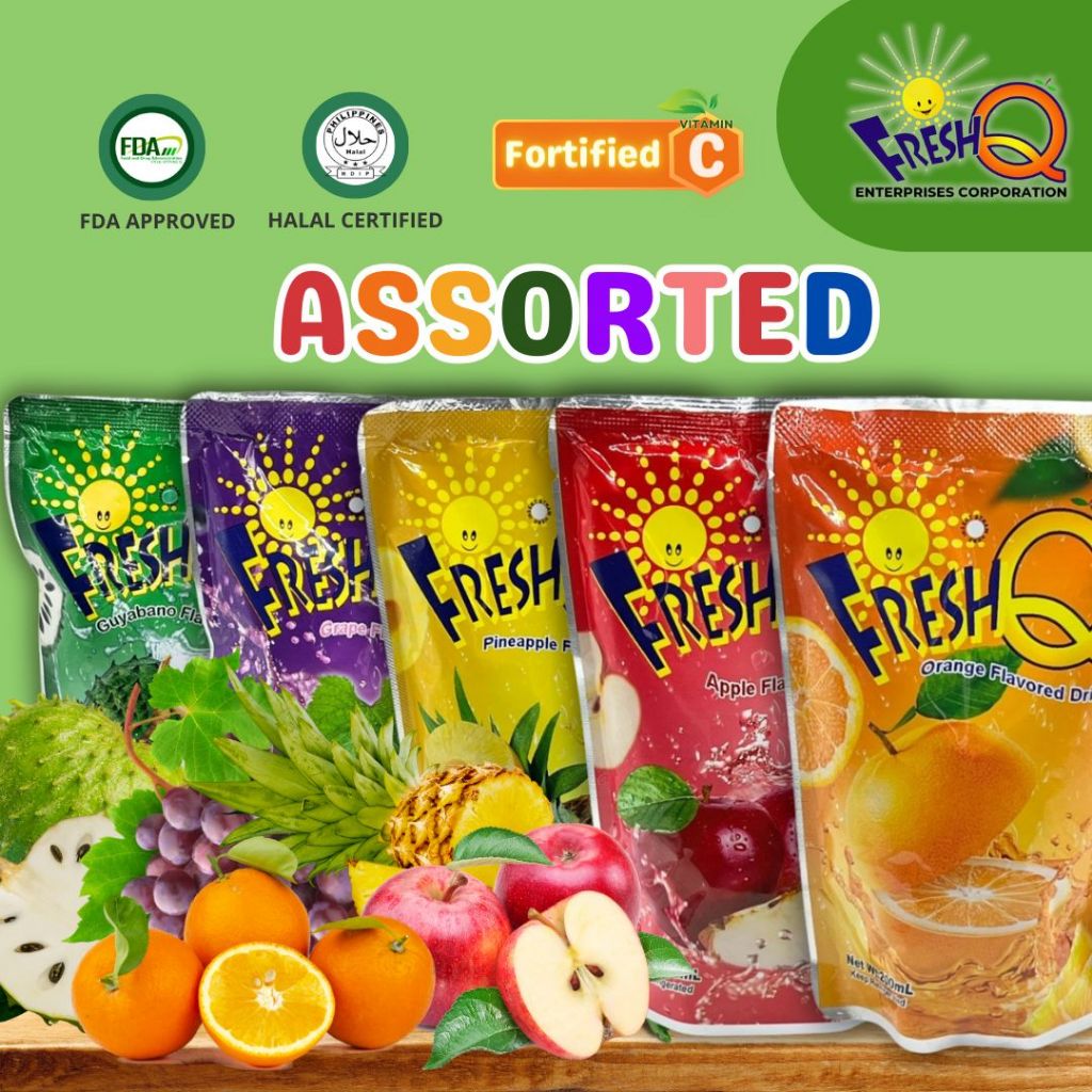 Fresh Q Flavored Juice Drink | Shopee Philippines