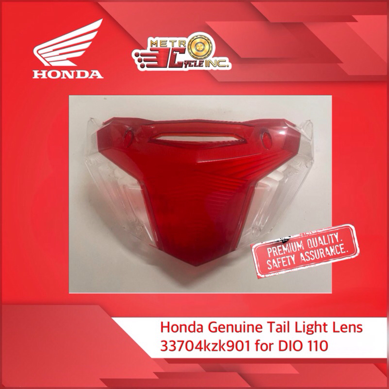 Honda Genuine Tail Light Lens 33704kzk901 for DIO 110 | Shopee Philippines