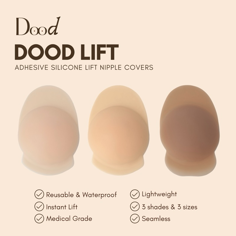 DOOD Lift | Adhesive Instant Support Seamless Multi Use Waterproof ...