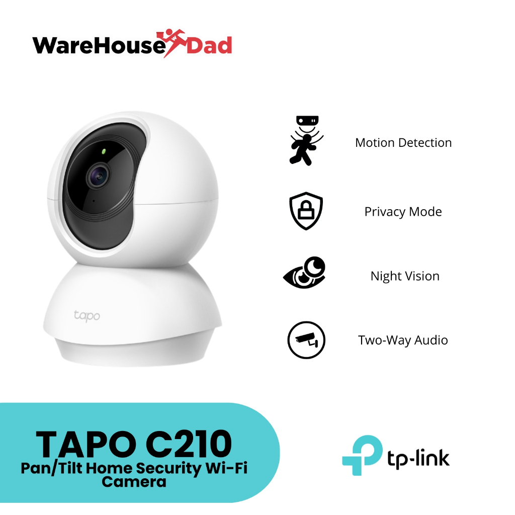 TP-Link Tapo C210 Pan/Tilt Home Security Wi-Fi Camera | Shopee Philippines