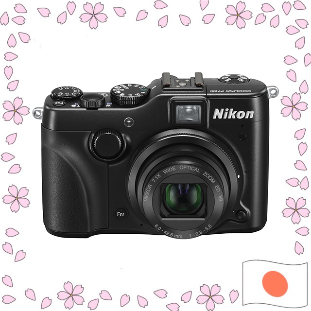 Nikon Digital Camera COOLPIX P7100 Black P7100BK USED CAMERA【Directly ...