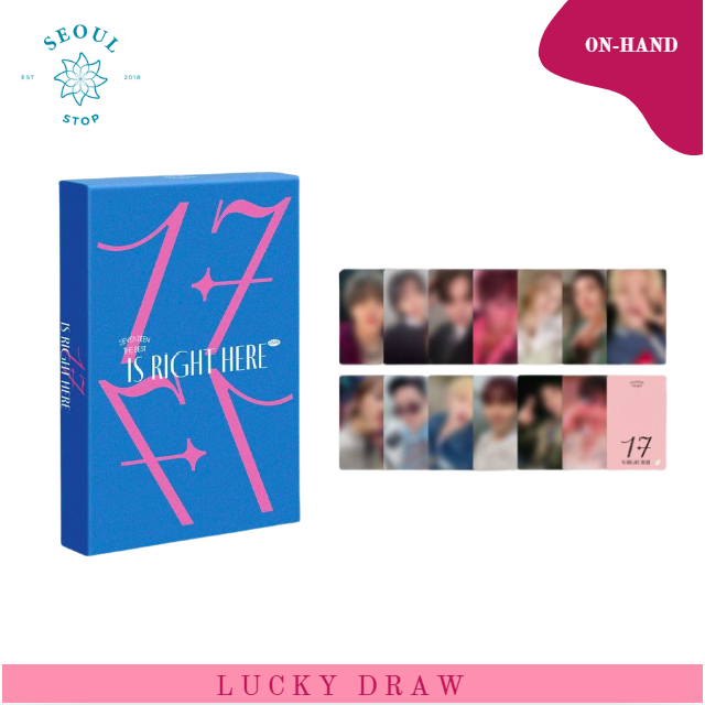 [ON-HAND] [LUCKY DRAW] SEVENTEEN BEST ALBUM '17 IS RIGHT HERE' DEAR VER WEVERSE SHOP | Shopee ...