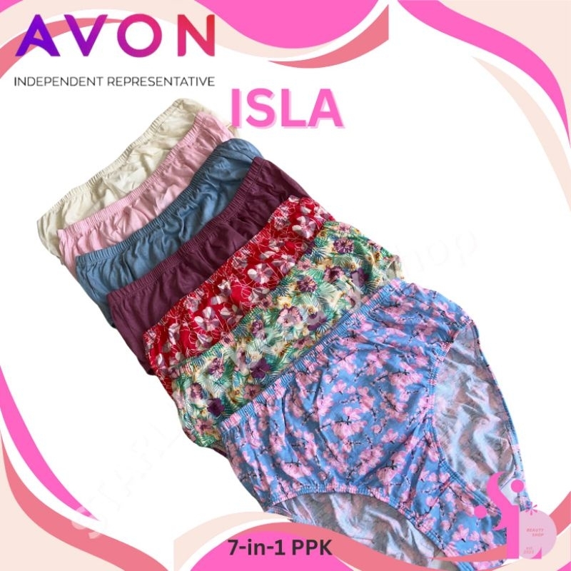 Avon Isla 7-n-1 Hi-leg Maxi panty pack | Shopee Philippines