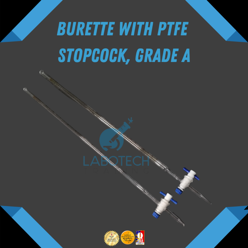 BURETTE WITH PTFE STOPCOCK ACID BASE | Shopee Philippines
