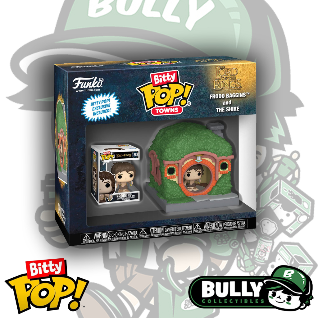 Funko Bitty POP! Town: The Lord of the Rings - Frodo Baggins and The ...