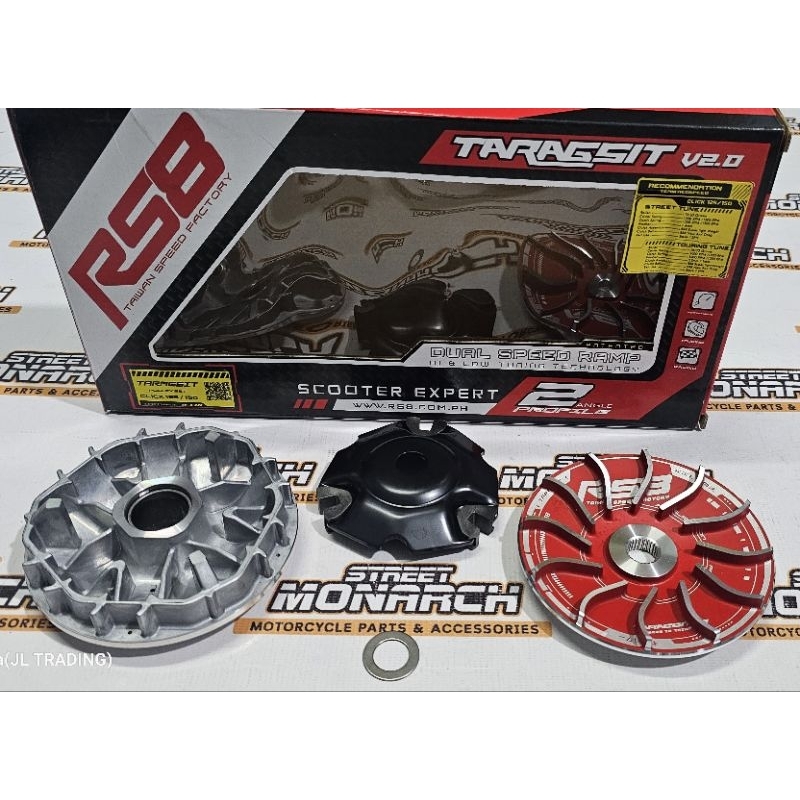 RS8 CVT SET TARAGSIT V2 DUAL SPEED RAMP 2 ANGLE PROFILE FOR HONDA CLICK ...