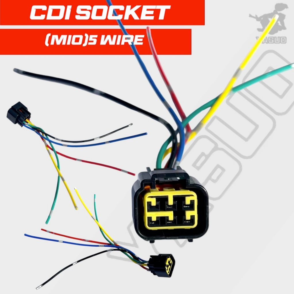 Motorcycle CDI Socket (Mio)5 wire | Shopee Philippines