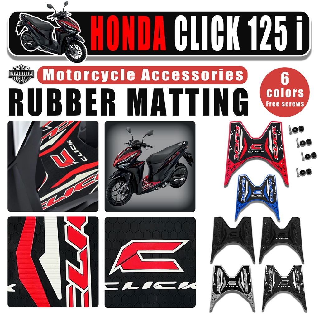 honda click 125i accessories motor matting honda click 125i v2 v3 ...