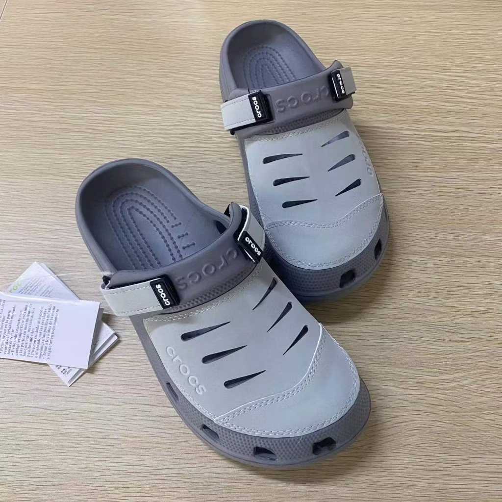 Crocs Mens Casual; Half Drag Sandals Casual Series Sandals for Men ...