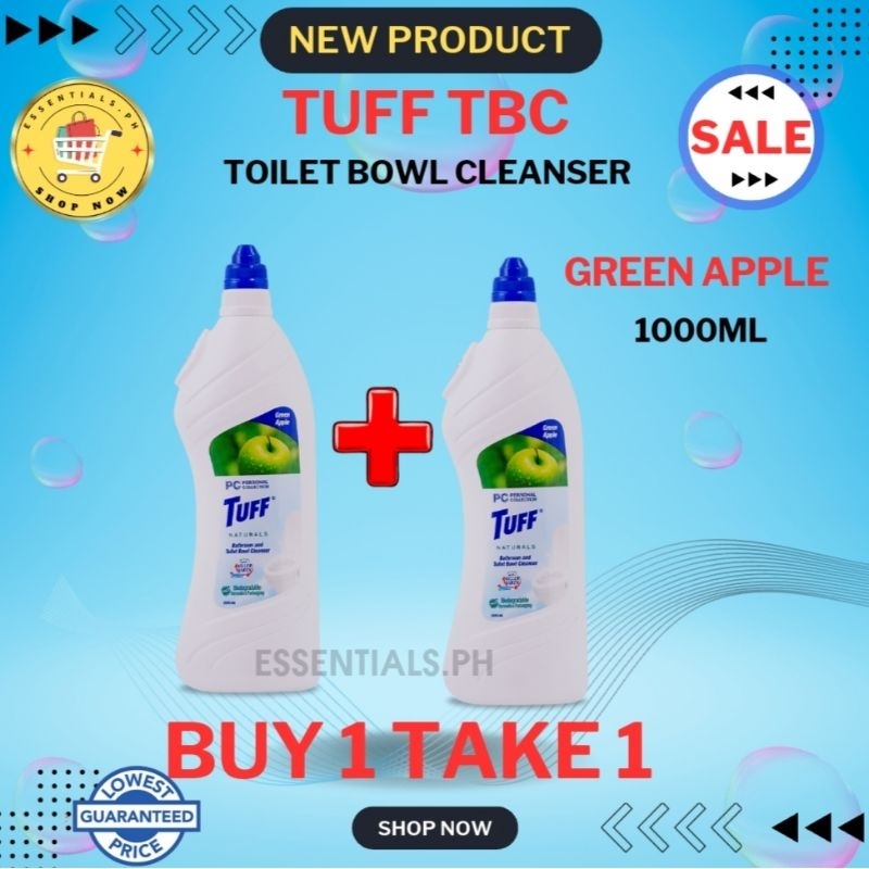 TUFF TBC APPLE BUY 1 TAKE 1 TOILET BOWL CLEANSER | Shopee Philippines
