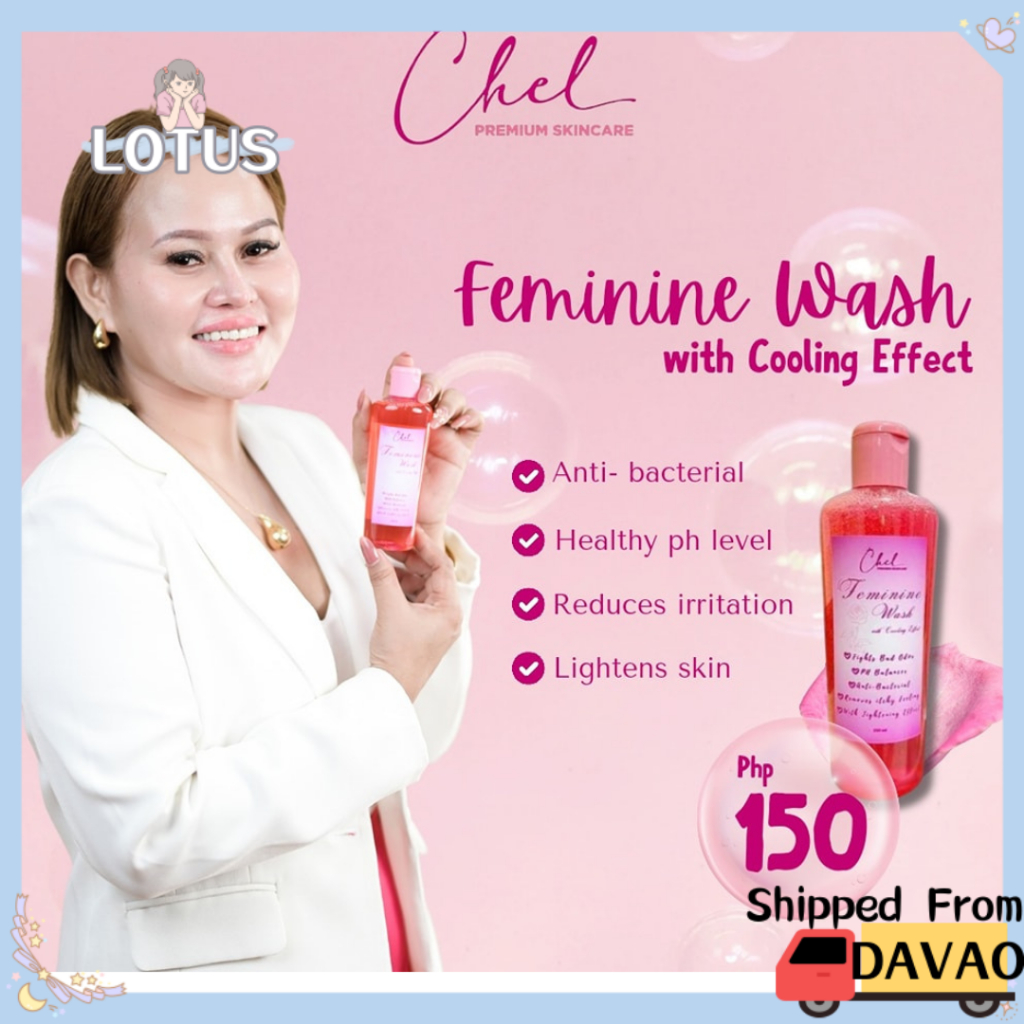 LOTUS Chel Premium Feminine Wash (DAVAO) | Shopee Philippines