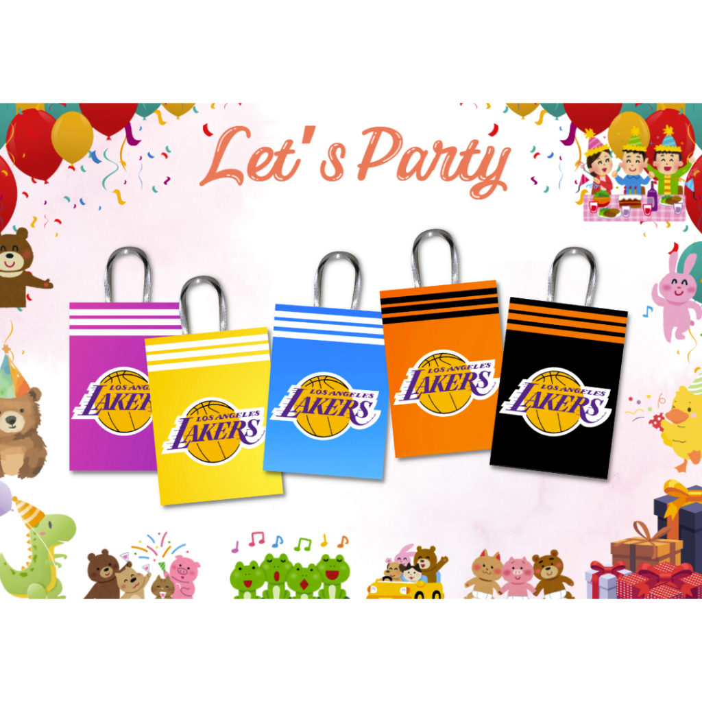La kers Basketball Candy Loot Bag Party Decorations | Shopee Philippines