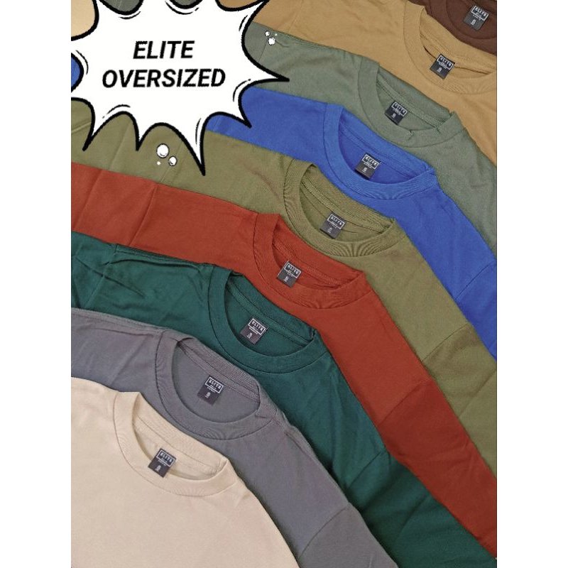 Elite oversized Active life round neck (XS to XL) | Shopee Philippines