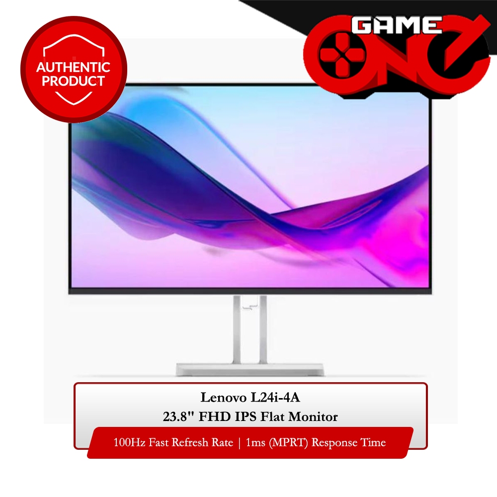 Lenovo L24i-4A 23.8" / L27i-4A 27" FHD IPS Flat Monitor [100hHz ...