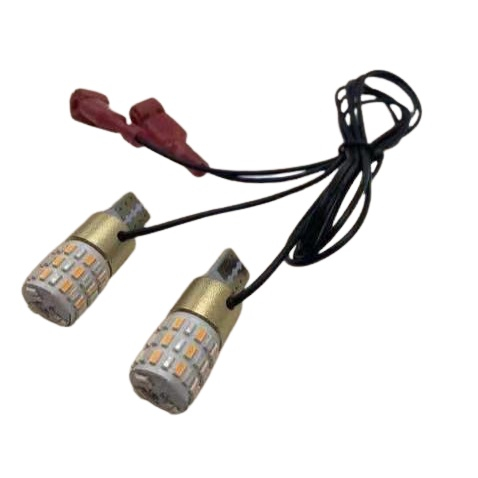 Motorcycles T15 DUAL CONTACT Park light/Signal Light Amber Blue/white ...