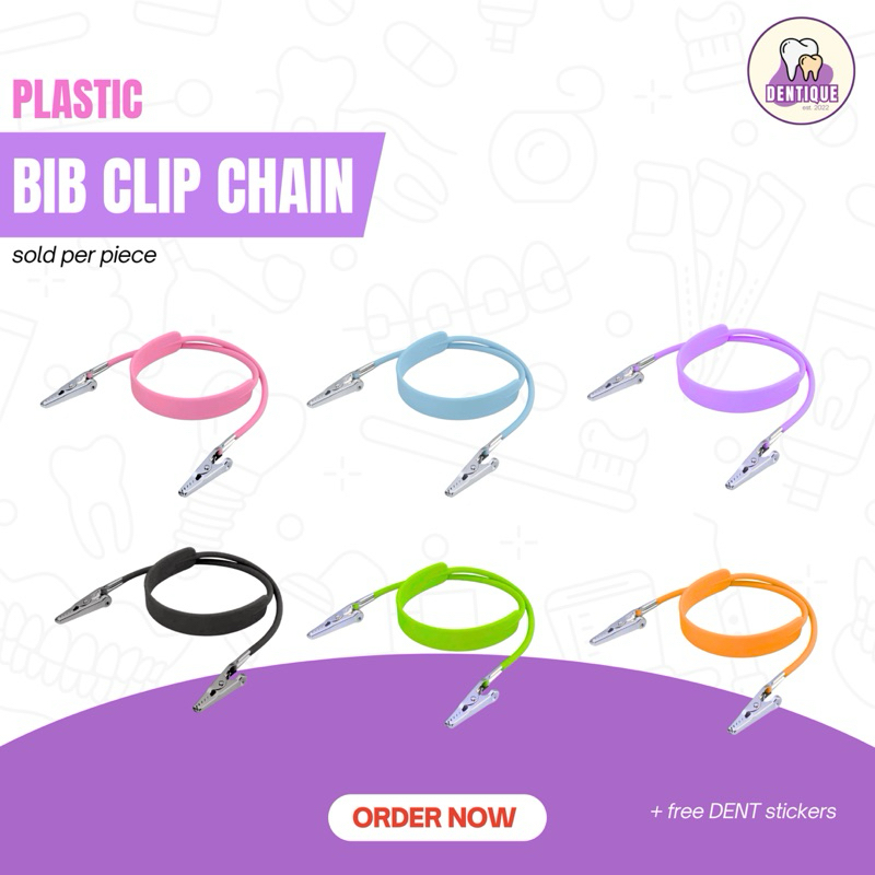 BIB CLIP CHAIN (SOLD PER PIECE) | Shopee Philippines