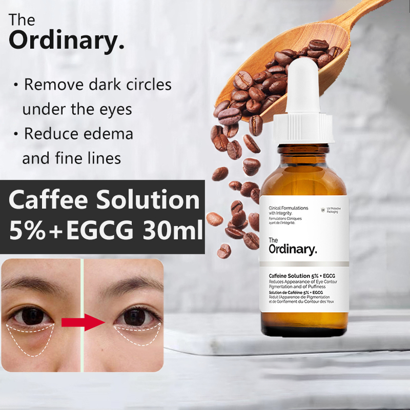 [100% authentic]The Ordinary Caffeine Solution 5%+EGCG Eye Serum ...