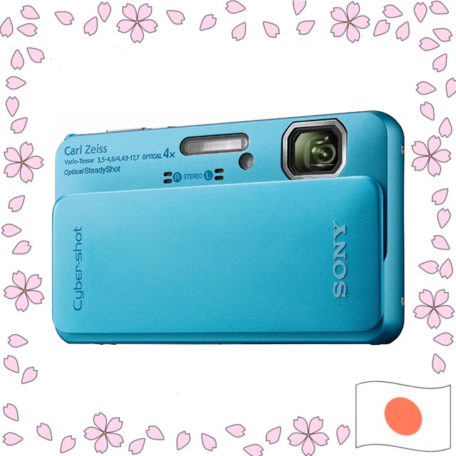 SONY Digital Camera Cybershot TX10 16.2MP CMOS Optical x4 Blue DSC-TX10/L USED CAMERA【Directly ...