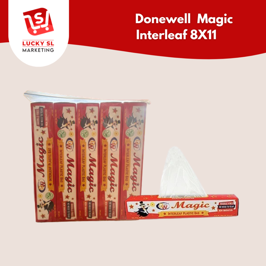 Donewell Magic Interleaf 8X11 | Shopee Philippines