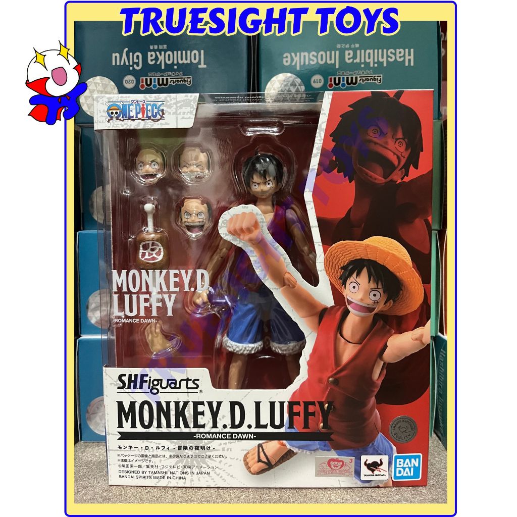 SH Figuarts SHF One Piece Romance Dawn Monkey D Luffy | Shopee Philippines