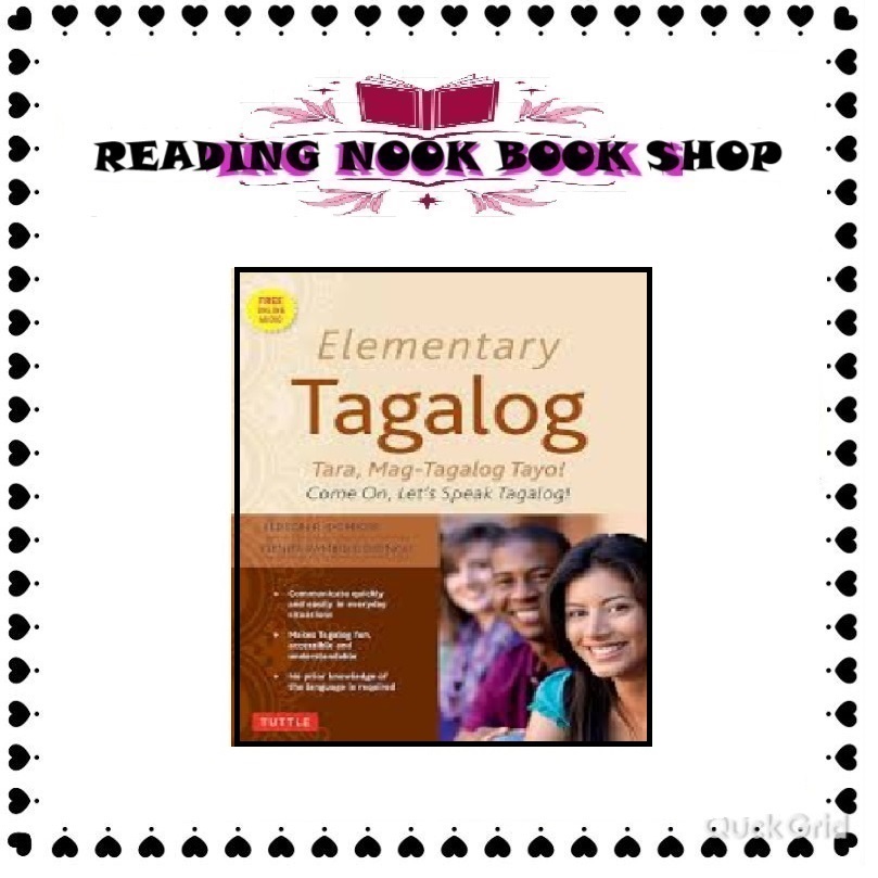 Elementary Tagalog. Tara, Magtagalog Tayo! Come On, Let's speak Tagalog | Shopee Philippines