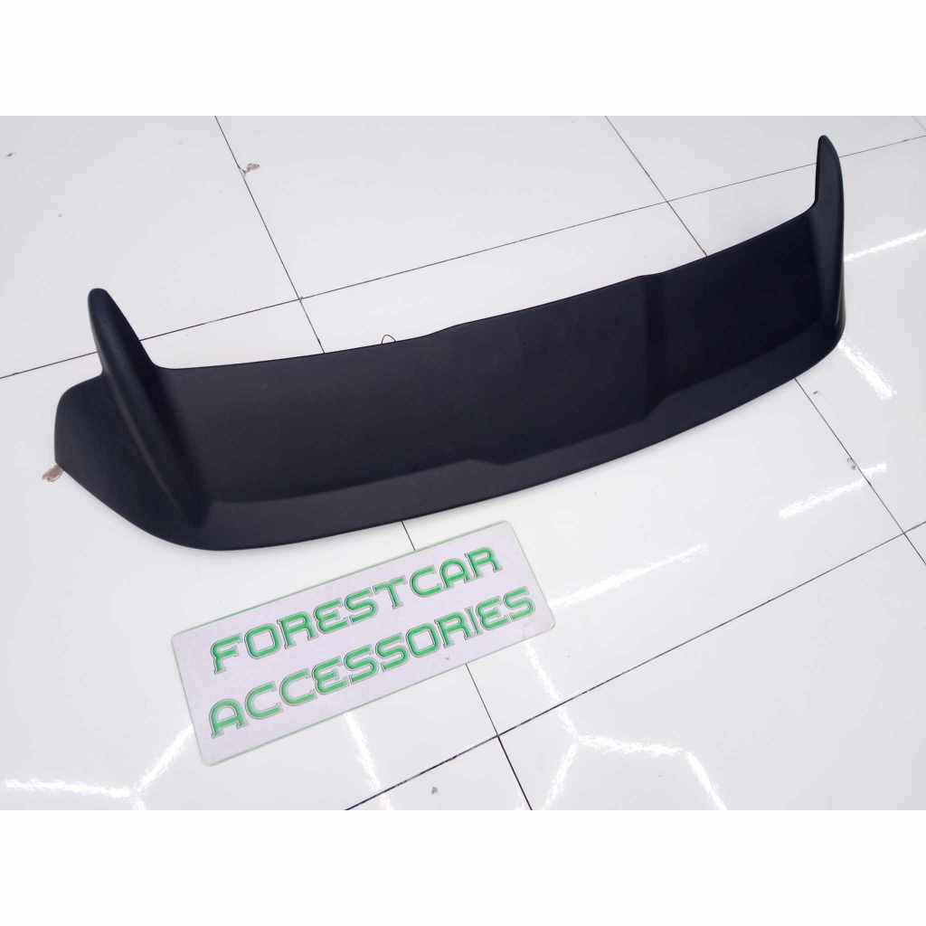 Matte Black Spoiler for Mitsubishi Mirage Hatchback | Shopee Philippines