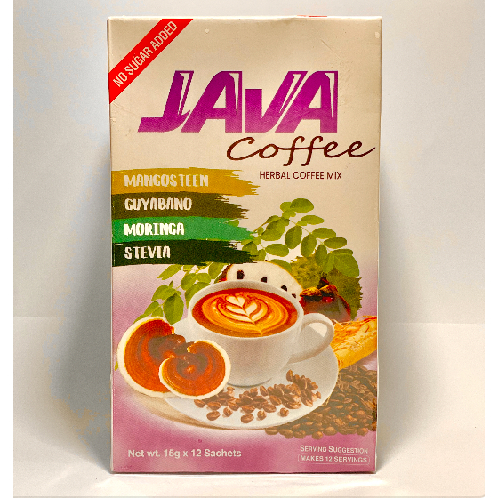 Java 8 in 1 Herbal and Healthy Coffee Mix with Guyabano Mangosteen ...