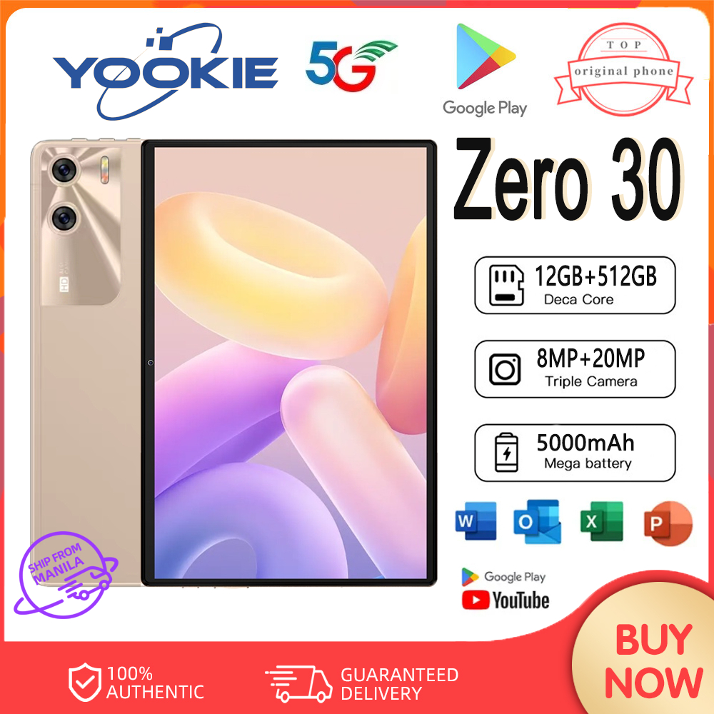 【COD】Tab Zero 30 5G 10.1 Inch FHD Android13.0 Samsung Tablet Dual Sim ...