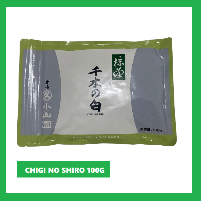Wholesale CHIGI NO SHIRO Ceremonial Grade Matcha 100g bag - Marukyu ...
