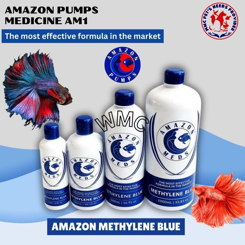 Methylene Blue Fish Medicine Amazon Medicine Medication Aquarium Accessories WMC Trading ...