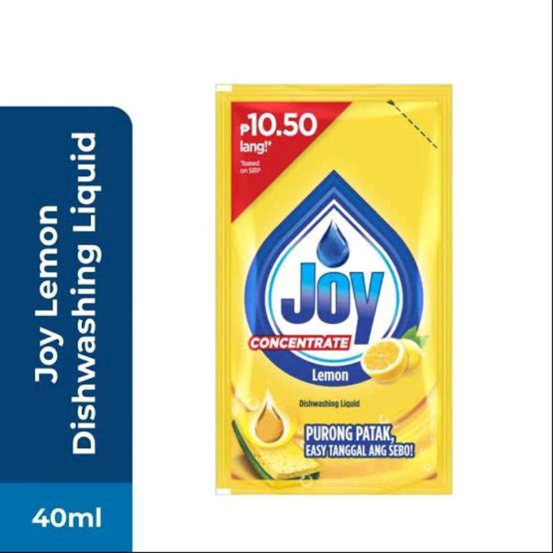 Joy Dishwashing Liquid Lemon by 12s - Household Cleaner Kitchen ...