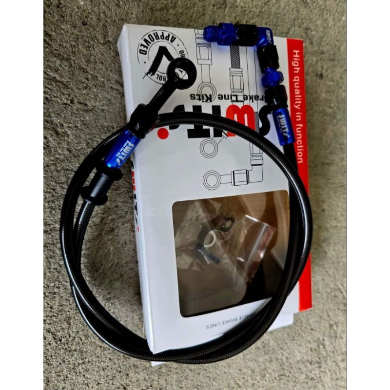 Swits brake hose 90cm front only for mio/click/beat/m3/raider/sniper ...