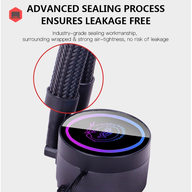 YGT DF-120 Liquid Cooler ARGB 3Pin Heatsink White Liquid Cooling Cpu Cooler All-in-one | Shopee ...