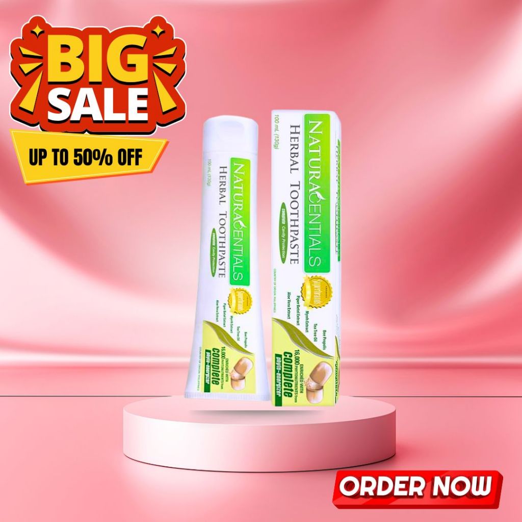 EC Herbal Naturacentials Herbal Toothpaste 100ml | Shopee Philippines