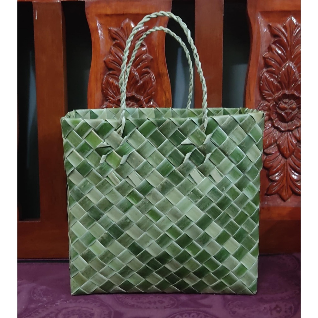 Native Pandan Bayong Bag L10xW5xH10 inches | Shopee Philippines