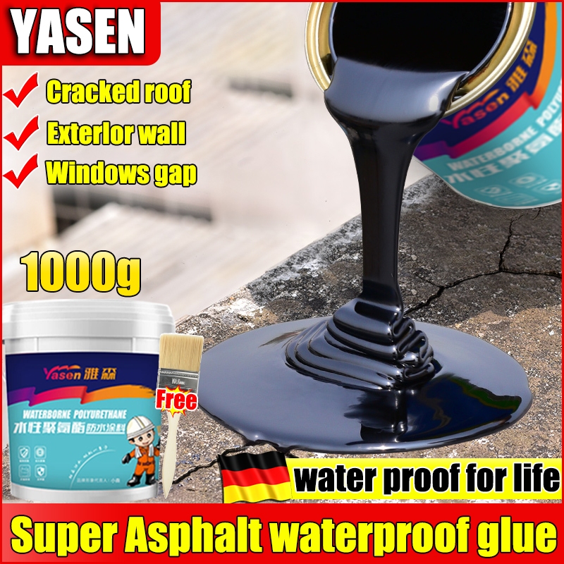 Asphalt waterproof glue repair cracks super Waterproof Sealant Glue ...