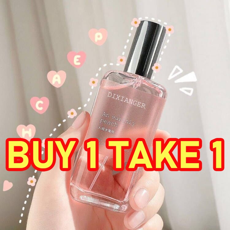 【BUY 1 TAKE 1】Peach Perfume for Women Long Lasting Fresh Fruity EAU DE ...