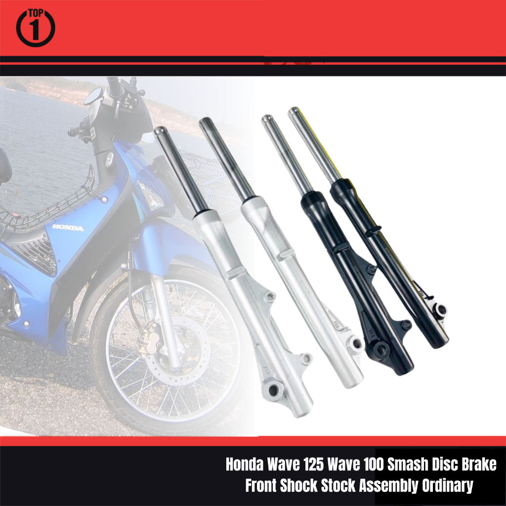 1 Pair Stock Front Shock for Wave 125 / Wave 100 Assembly Ordinary ...