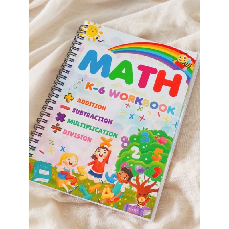 Customized Math Workbook K1-6 | JMJD PRINTING SERVICES | Shopee Philippines