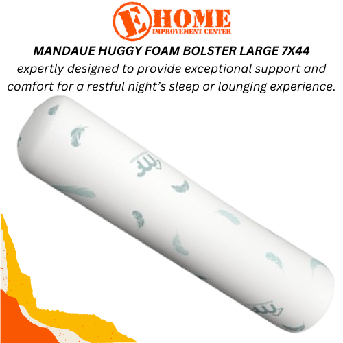 MANDAUE HUGGY FOAM BOLSTER LARGE 7X44 | Shopee Philippines