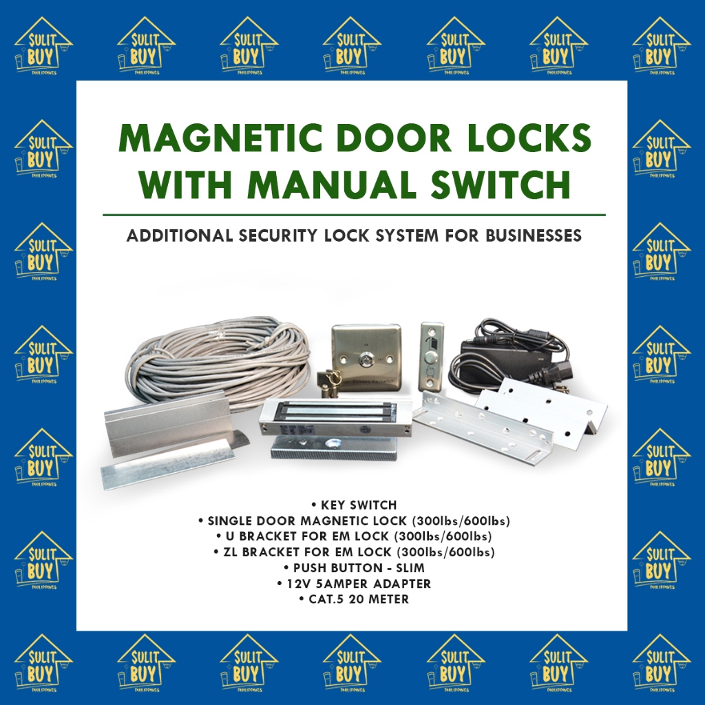 Magnetic Lock Kits / Door Safety Locks / 300lbs / Magnet locks / Door ...