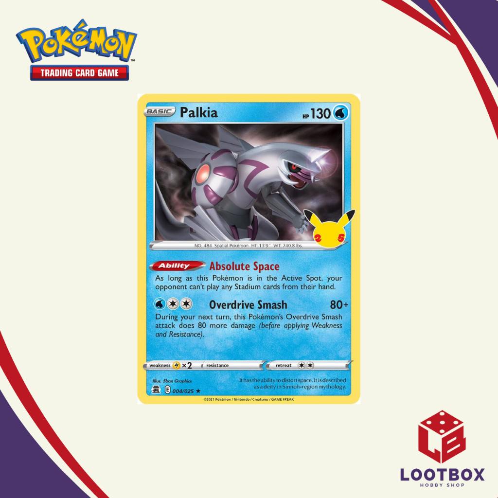 Pokemon Card Game: Palkia (Rare) - Celebrations | Shopee Philippines