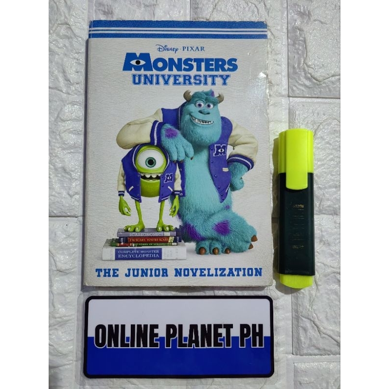 Monsters University Disney Pixar | Junior Novel Book [Paperback ...