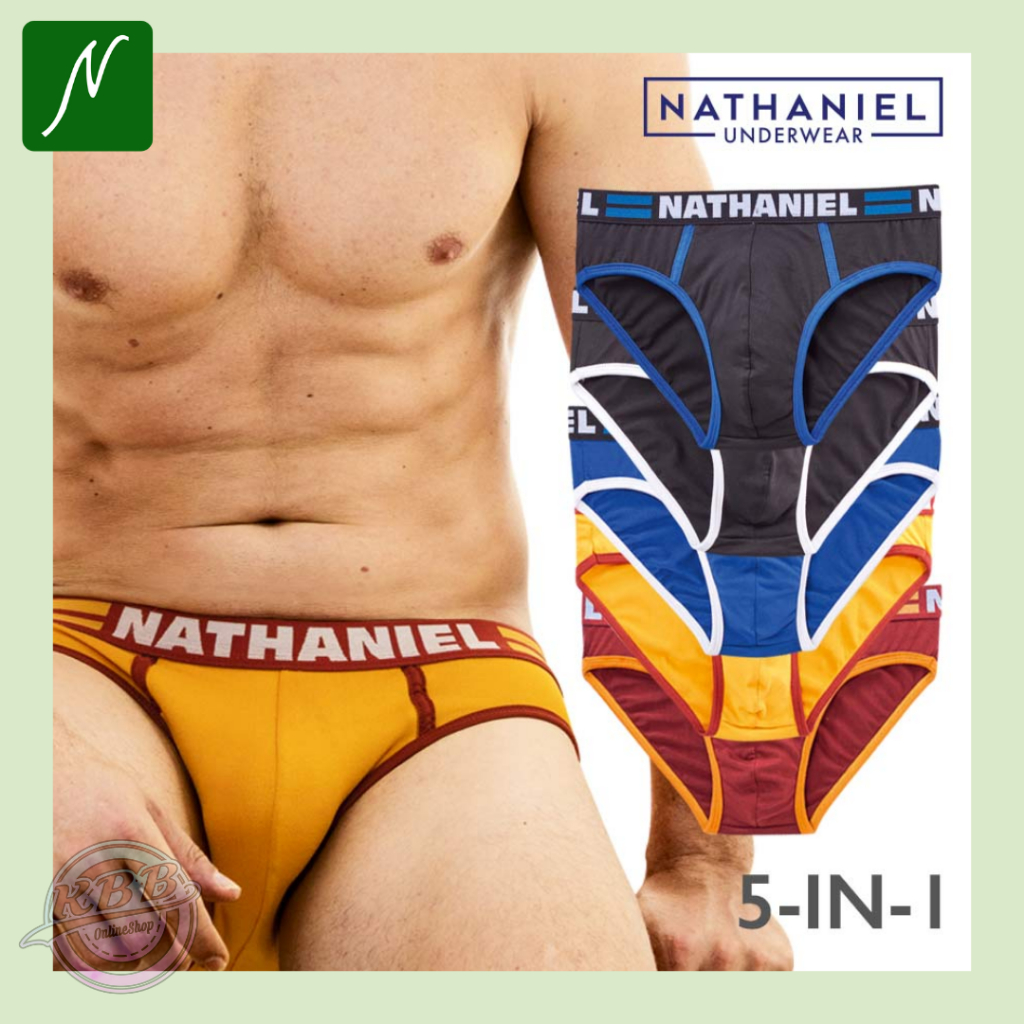 NEW! Natasha Nathaniel COOPERJAKE Men's 5-in-1 Bikini Brief Pack | Shopee Philippines