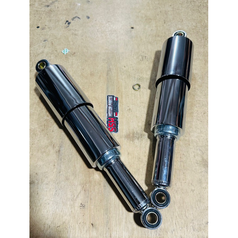 TMX REAR SHOCK CROME STANDARD SIZE | Shopee Philippines