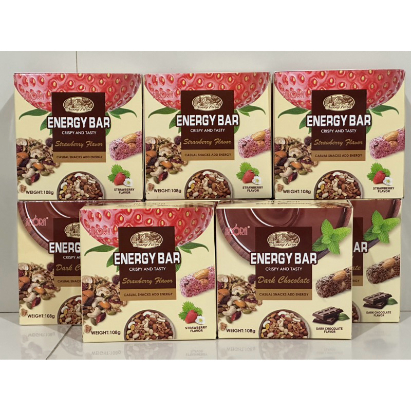 ADORA ENERGY BAR 108g BOX | Shopee Philippines