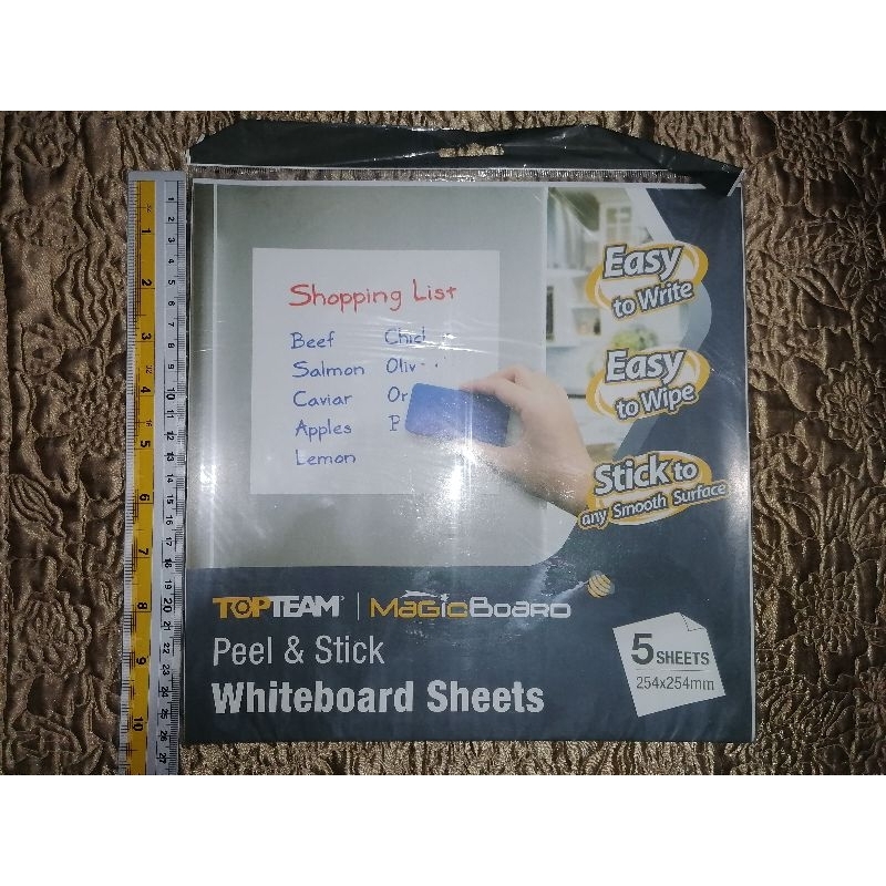 Magic Board: Peel & Stick Whiteboard Sheets | Shopee Philippines