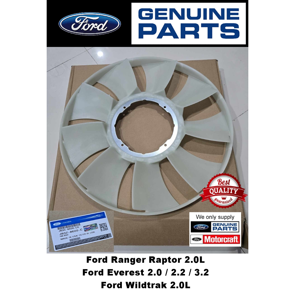 Ford Radiator Fan Blade for Ford Ranger Raptor 2.0L EVEREST WILDTRAK PN ...