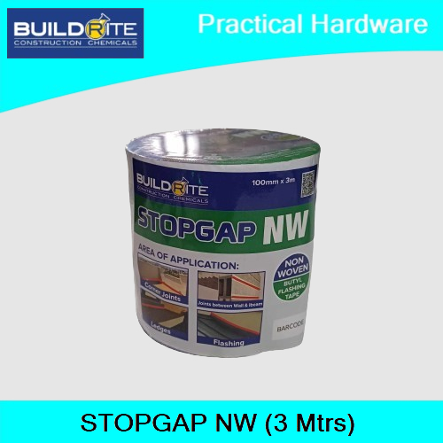 STOPGAP NW (100mm x 3m) Non Woven Butyl Flashing by Buildrite | Shopee ...